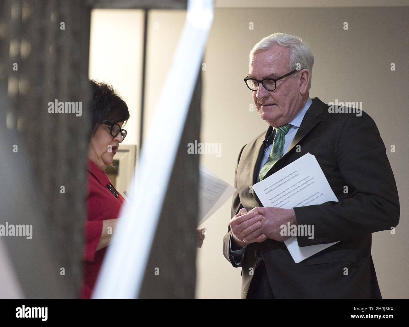 Kevin Vickers, the former House of Commons sergeant-at-arms, is briefed ...