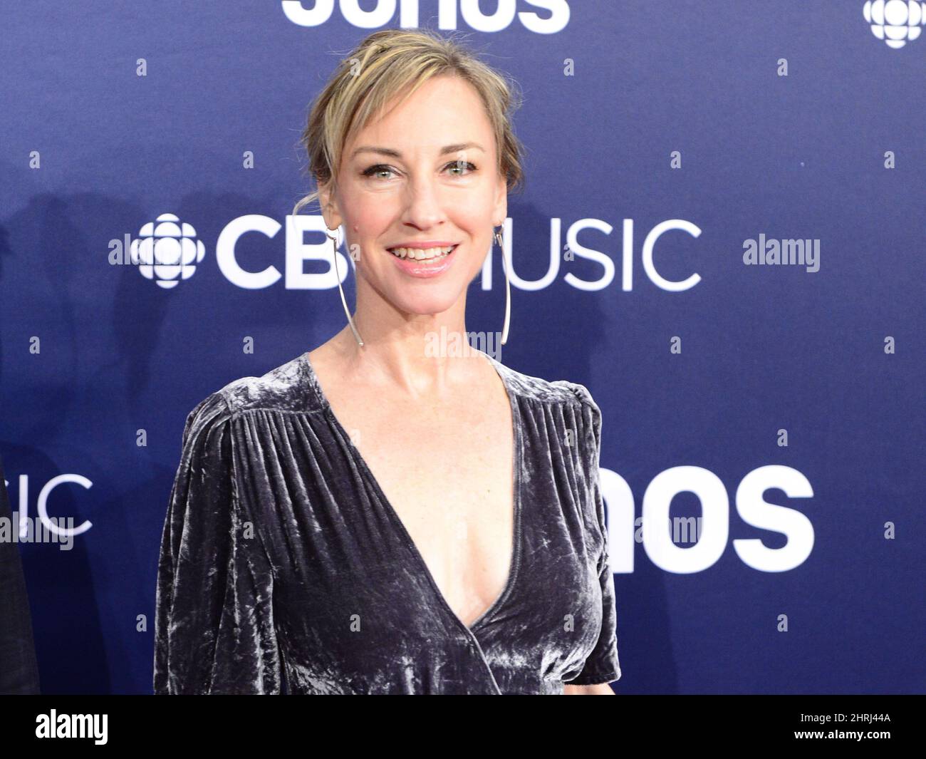 Patricia O'Callaghan arrives on the red carpet at the Juno Awards in ...