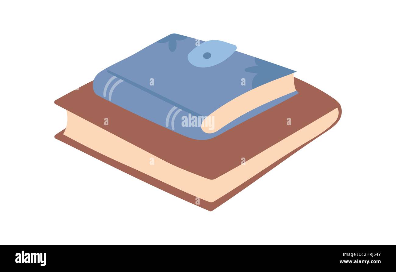 Books. Vector illustration in a flat style Stock Vector Image & Art - Alamy