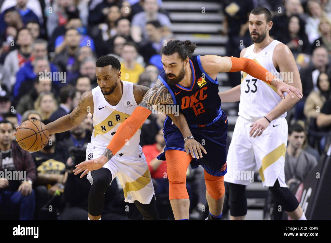 Steven adams basketball hi-res stock photography and images - Alamy