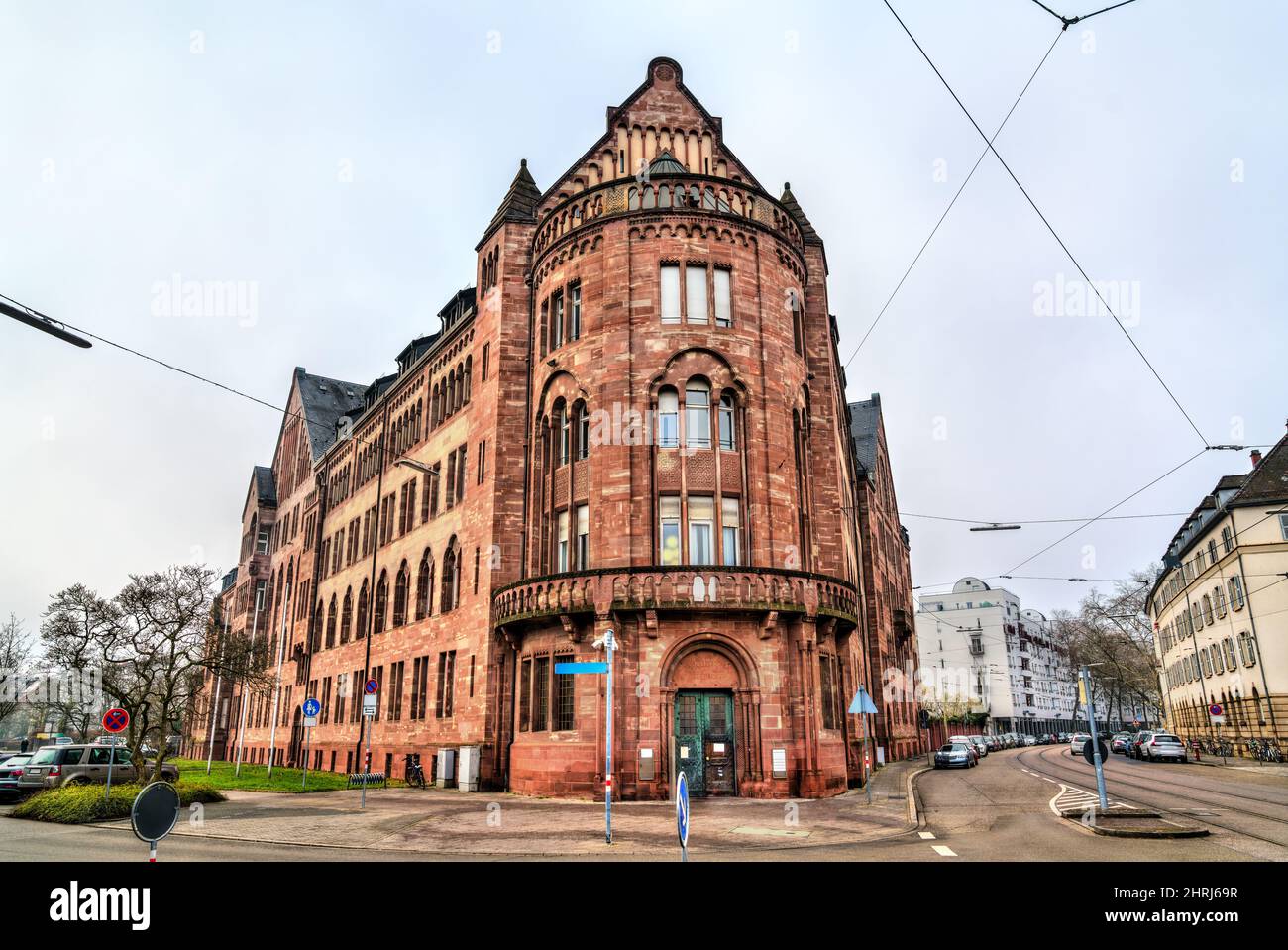Typical architecture of Karlsruhe in Baden-Wurttemberg, Germany Stock ...