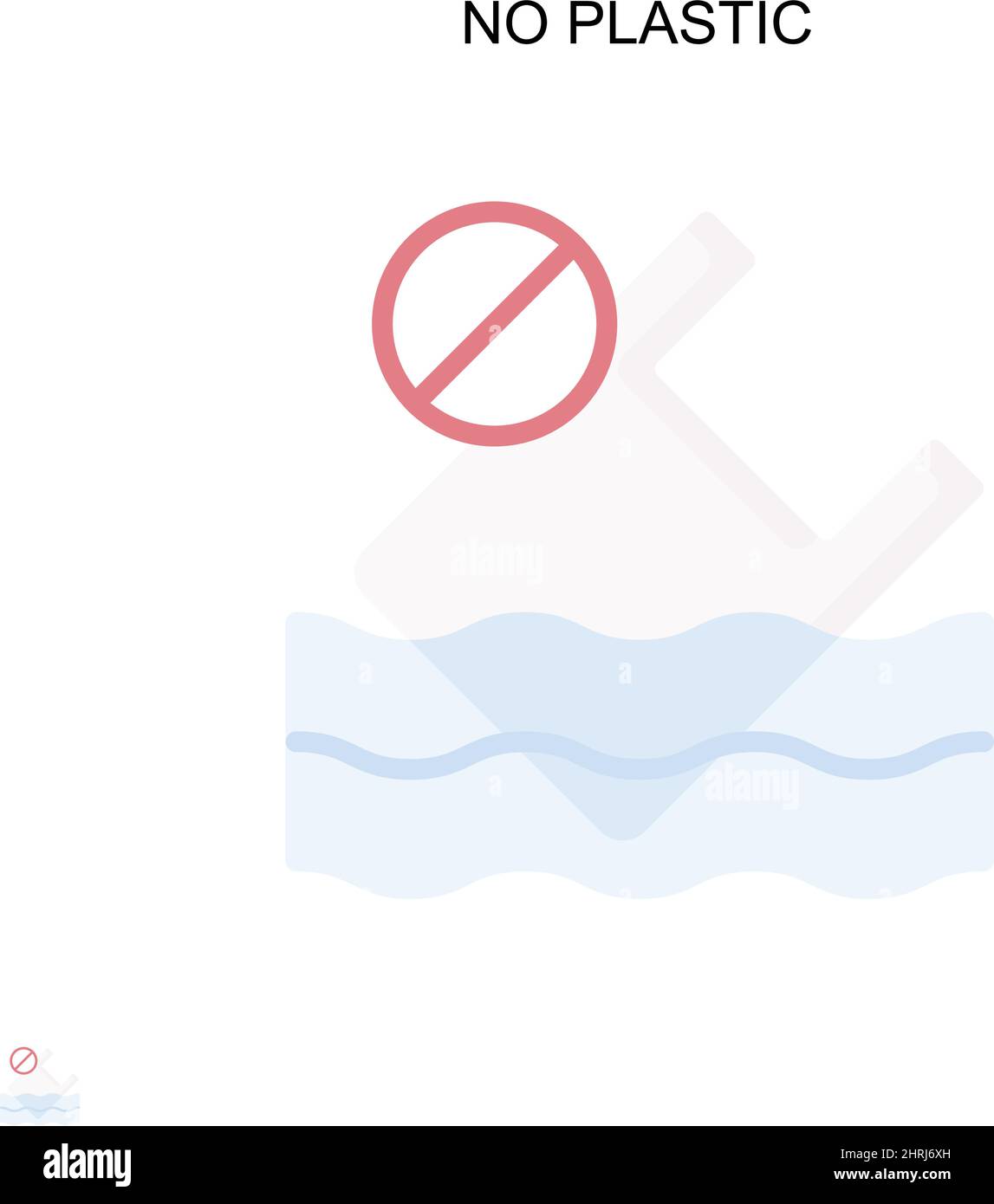 Say no to plastic bottle Stock Vector Images - Alamy