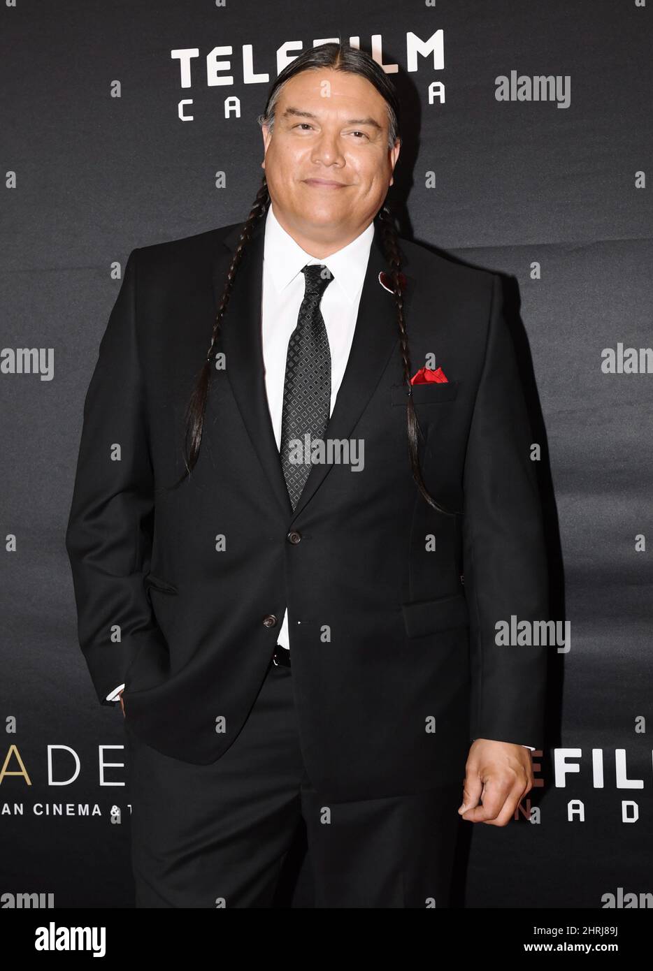 Brandon Oakes arrives on the red carpet for the 2019 Canadian Screen ...