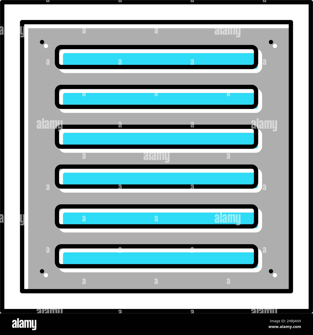 bathroom drainage hole color icon vector illustration Stock Vector ...