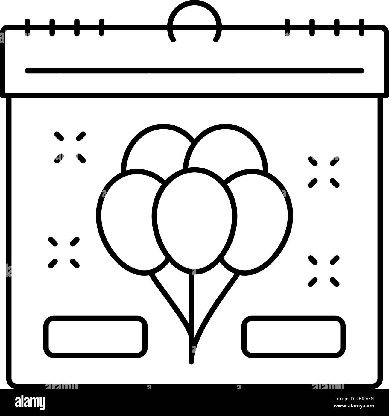 holiday parade line icon vector illustration Stock Vector Image & Art ...