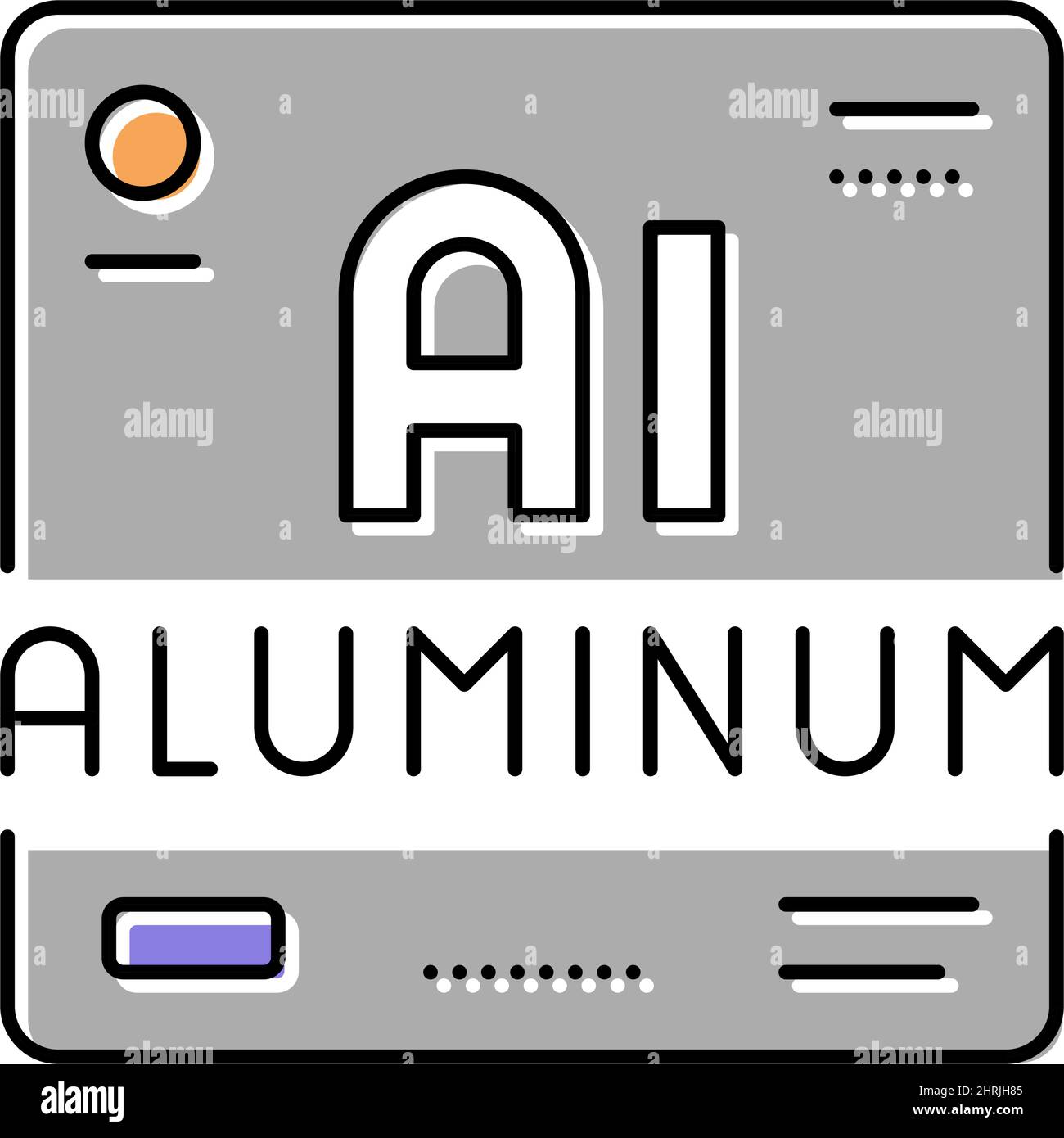 Aluminium recycling process Cut Out Stock Images & Pictures - Alamy