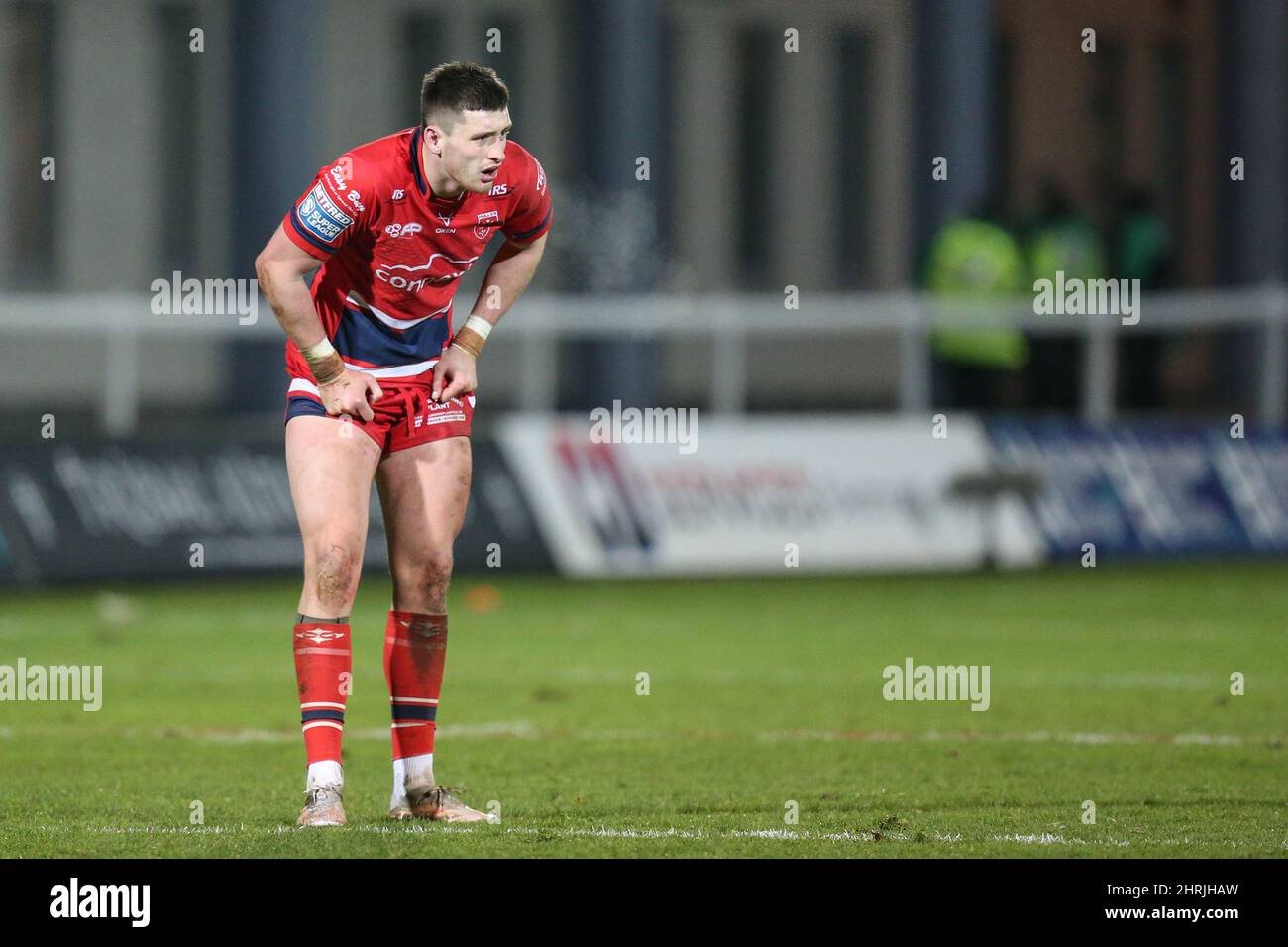 Sam Wood #24 of Hull KR during the game Stock Photo - Alamy
