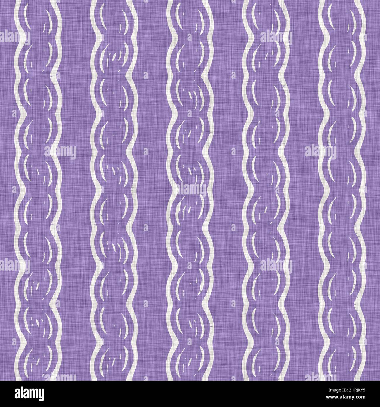Lavender farm house broken stripe pattern. Line striped country woven ...