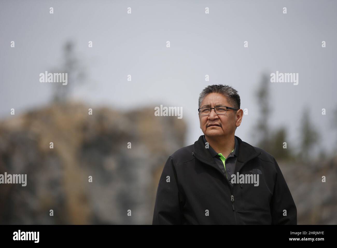 Chief Erwin Redsky of Shoal Lake 40 First Nation is photographed at the ...