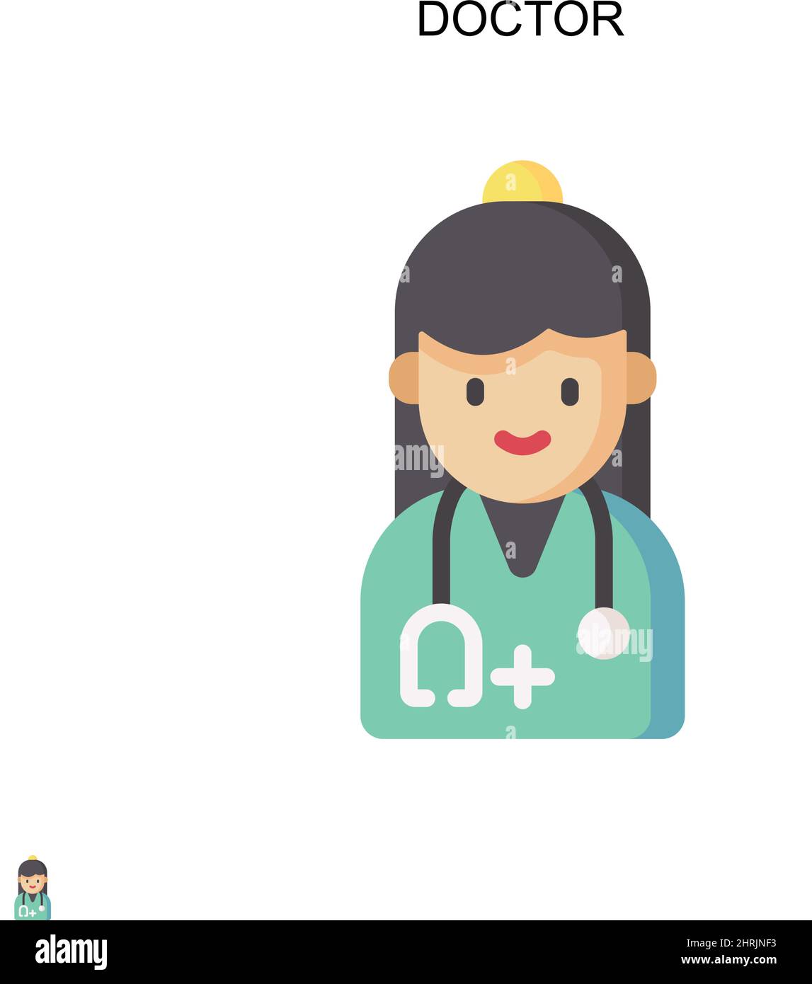 Happy face stethoscope illustration hi-res stock photography and images ...