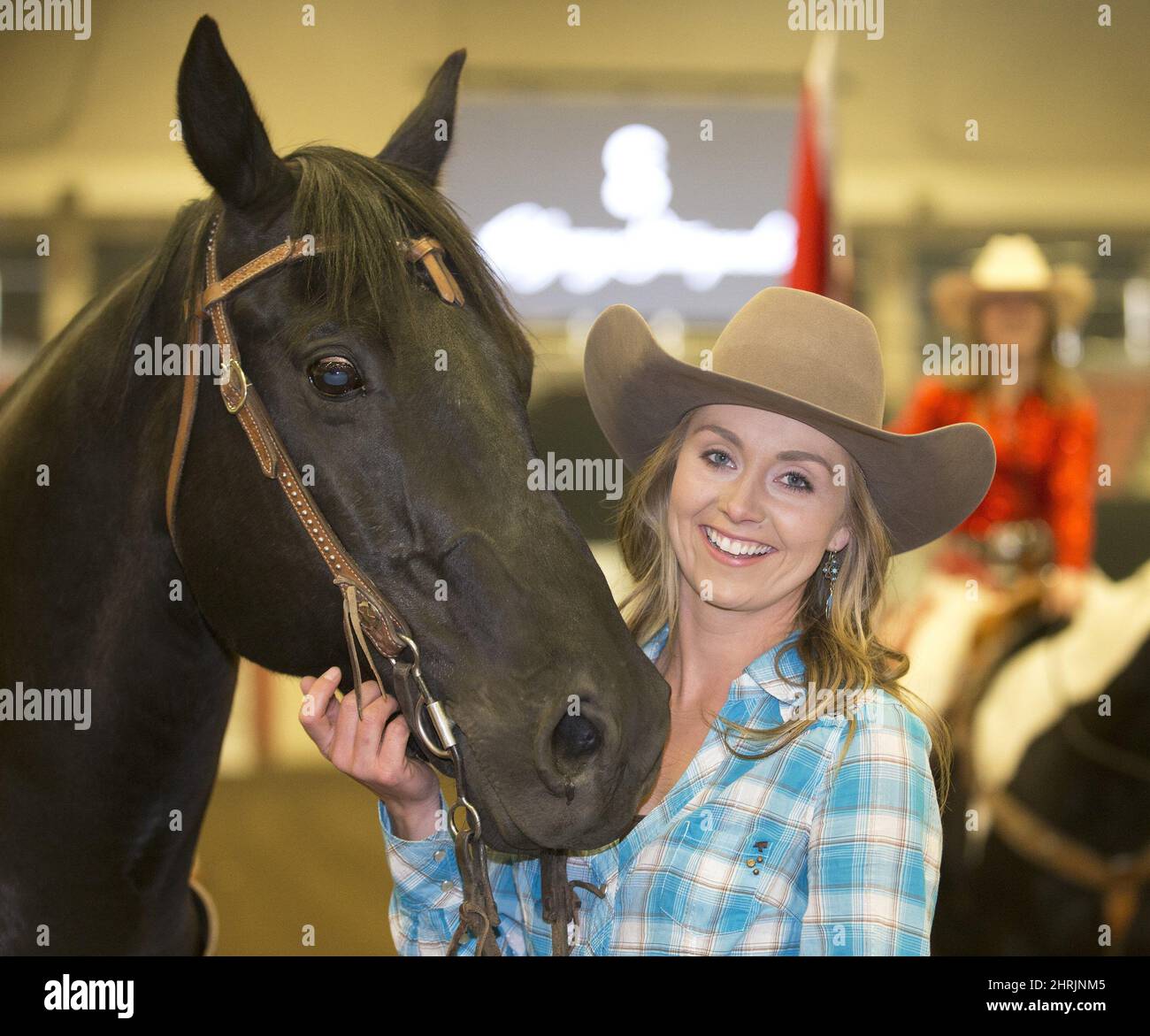 The Calgary Stampede introduces Heartland television series star Amber ...