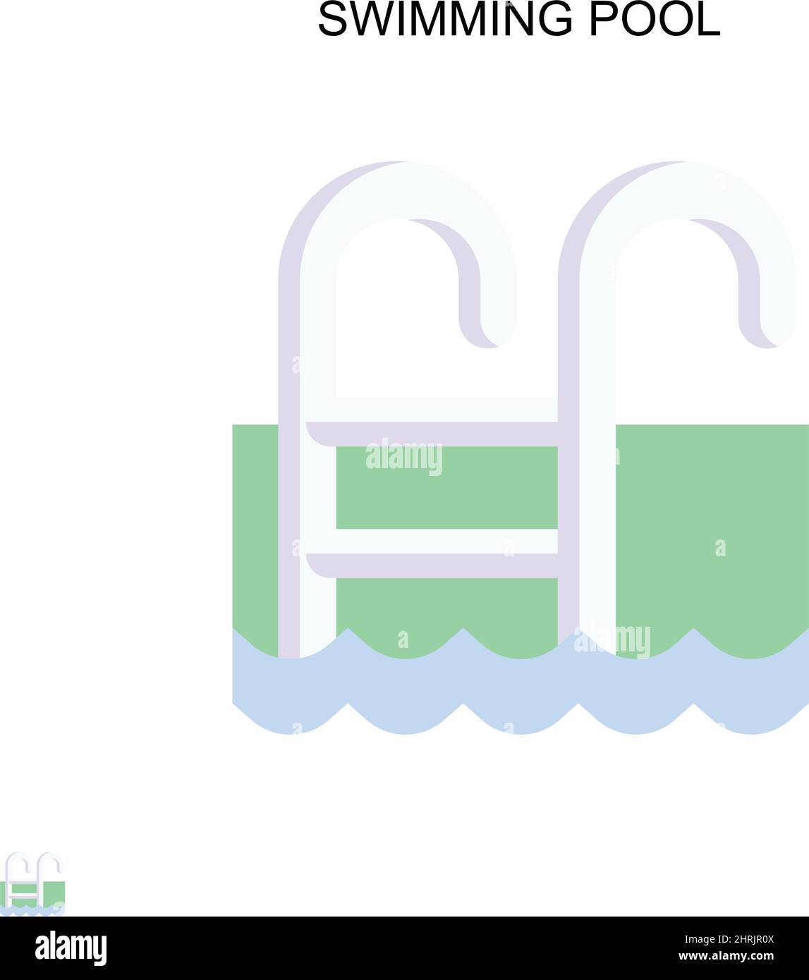 Swimming pool hotel blue sky architecture Stock Vector Images - Alamy