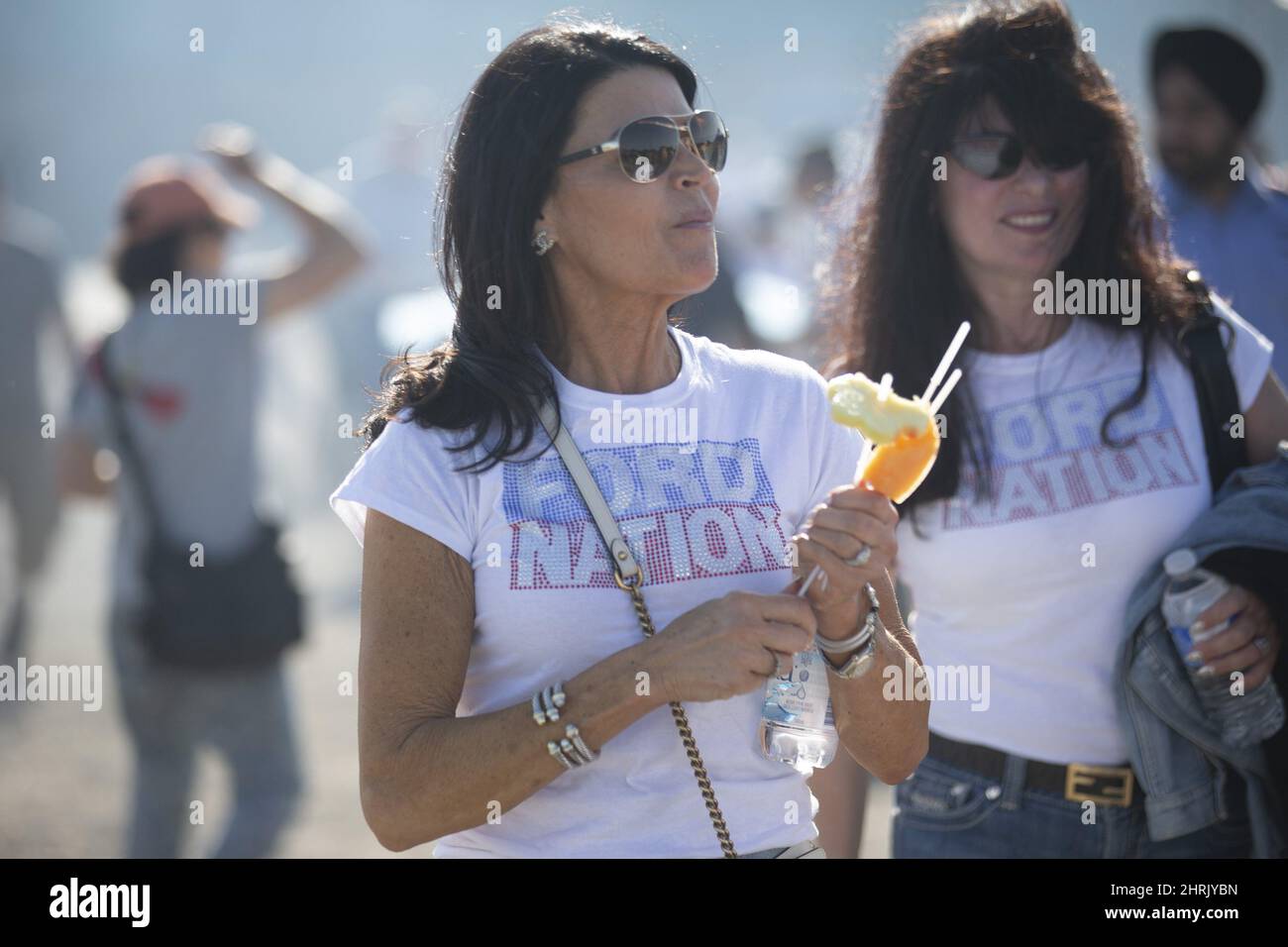 Ontario Premier Doug Ford's wife Karla Ford attends Ford Fest in ...