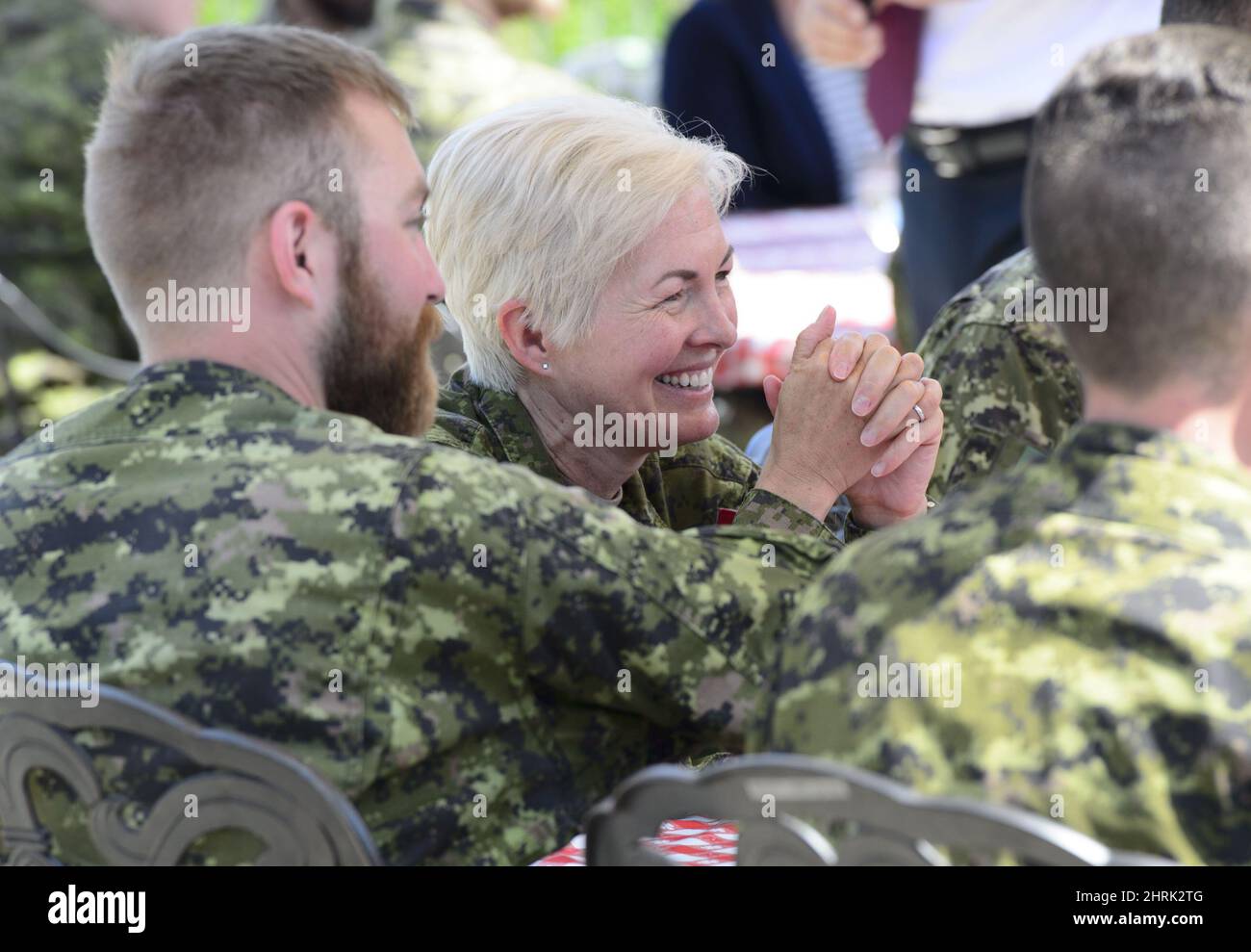 Brigadier-General Jennie Carignan of the Canadian Armed Forces joins ...