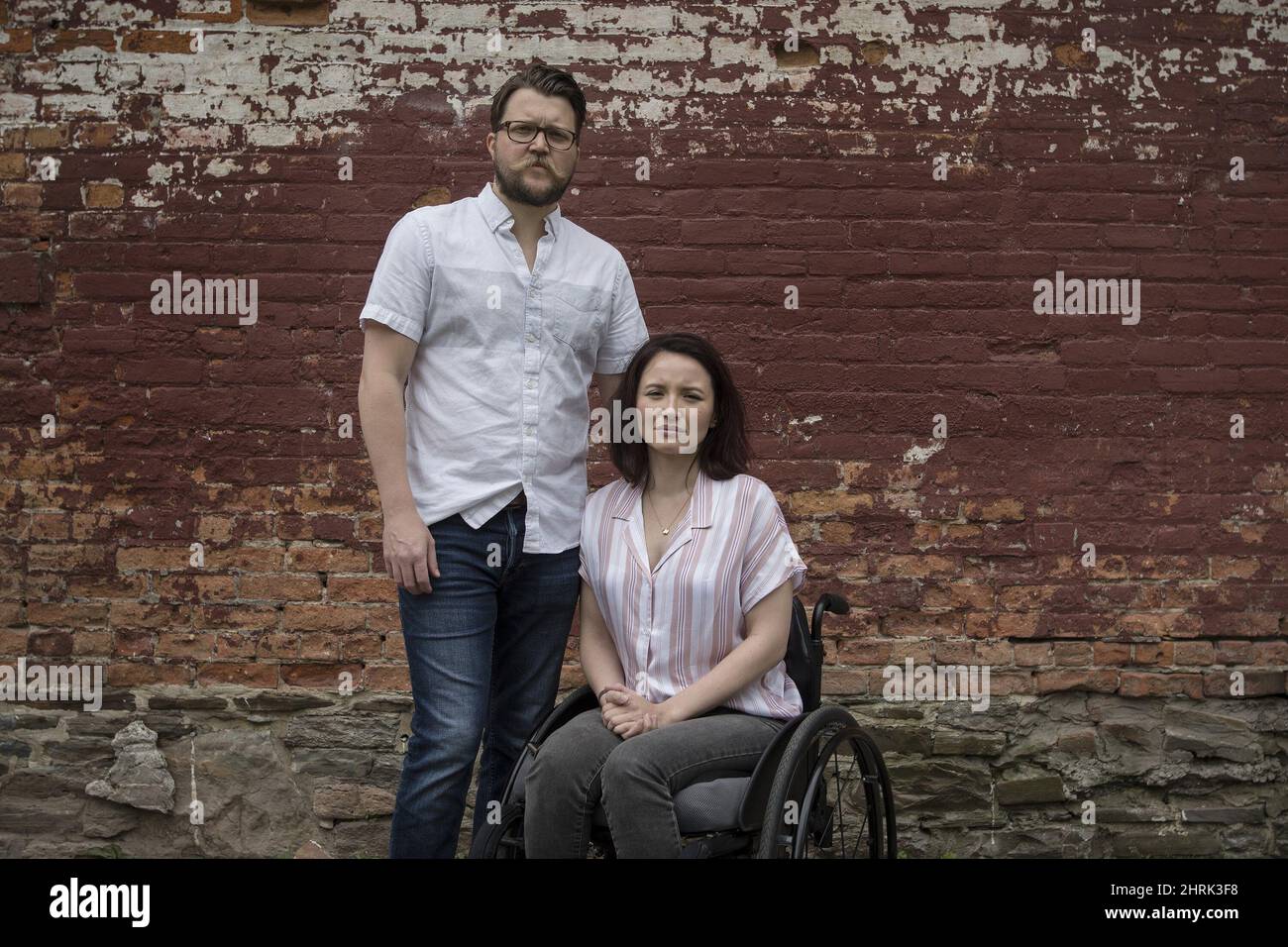 Survivors of the Danforth shooting attack Jerry Pinksen, left, and his ...
