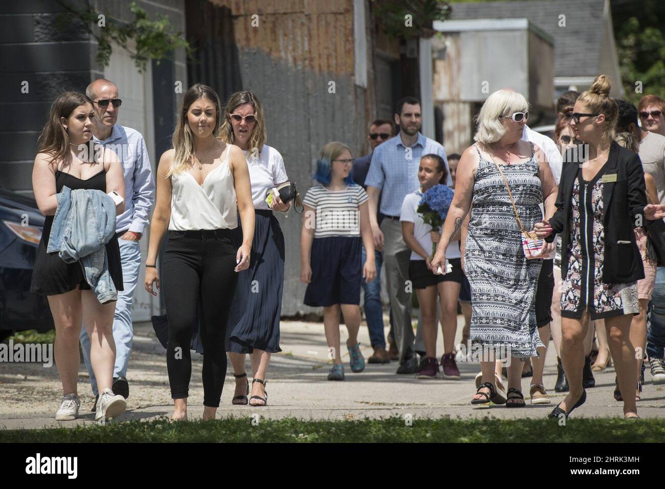 Survivors and family members who lost their loved ones in the Danforth ...