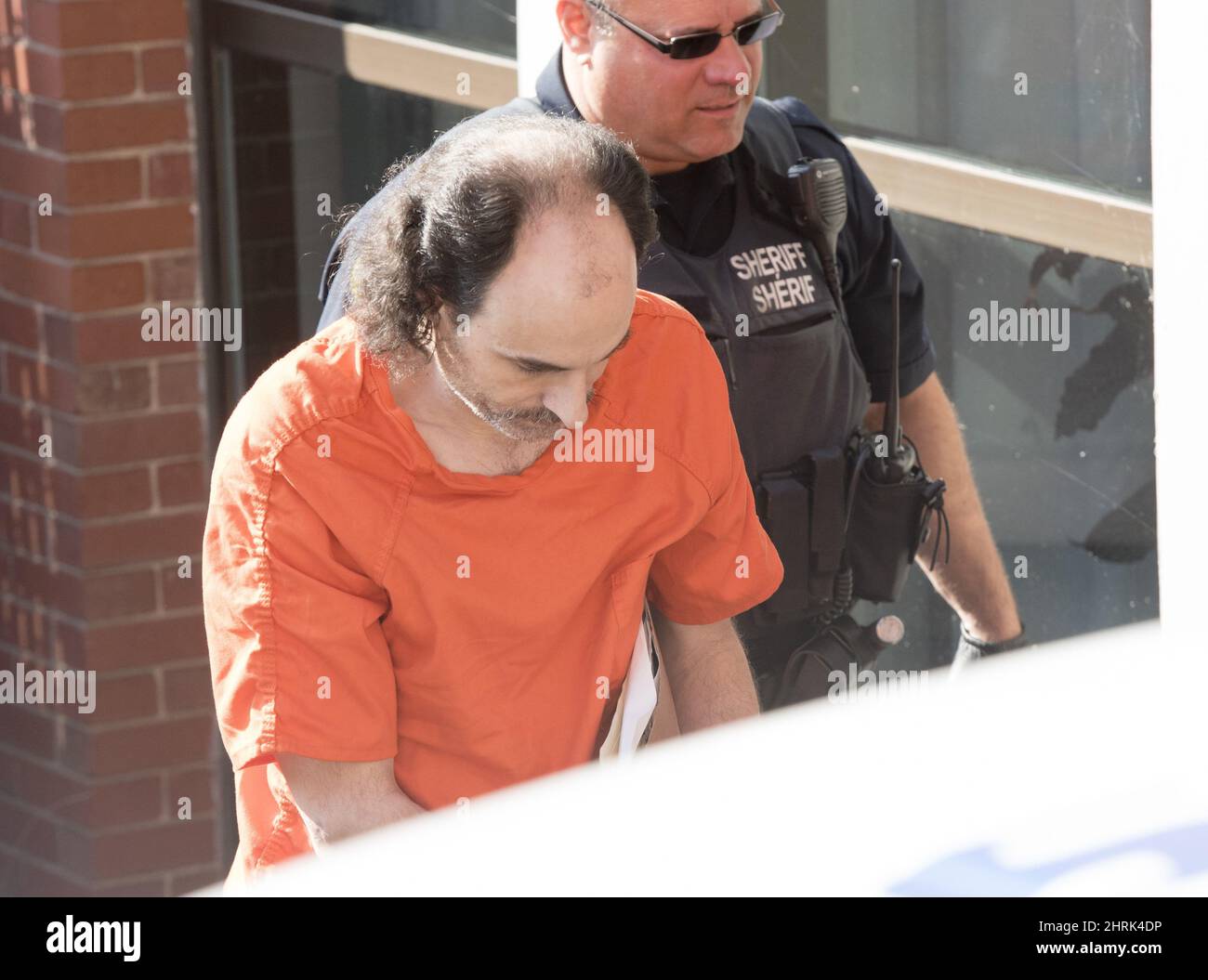 Matthew Vincent Raymond arrives at provincial court in Fredericton on ...