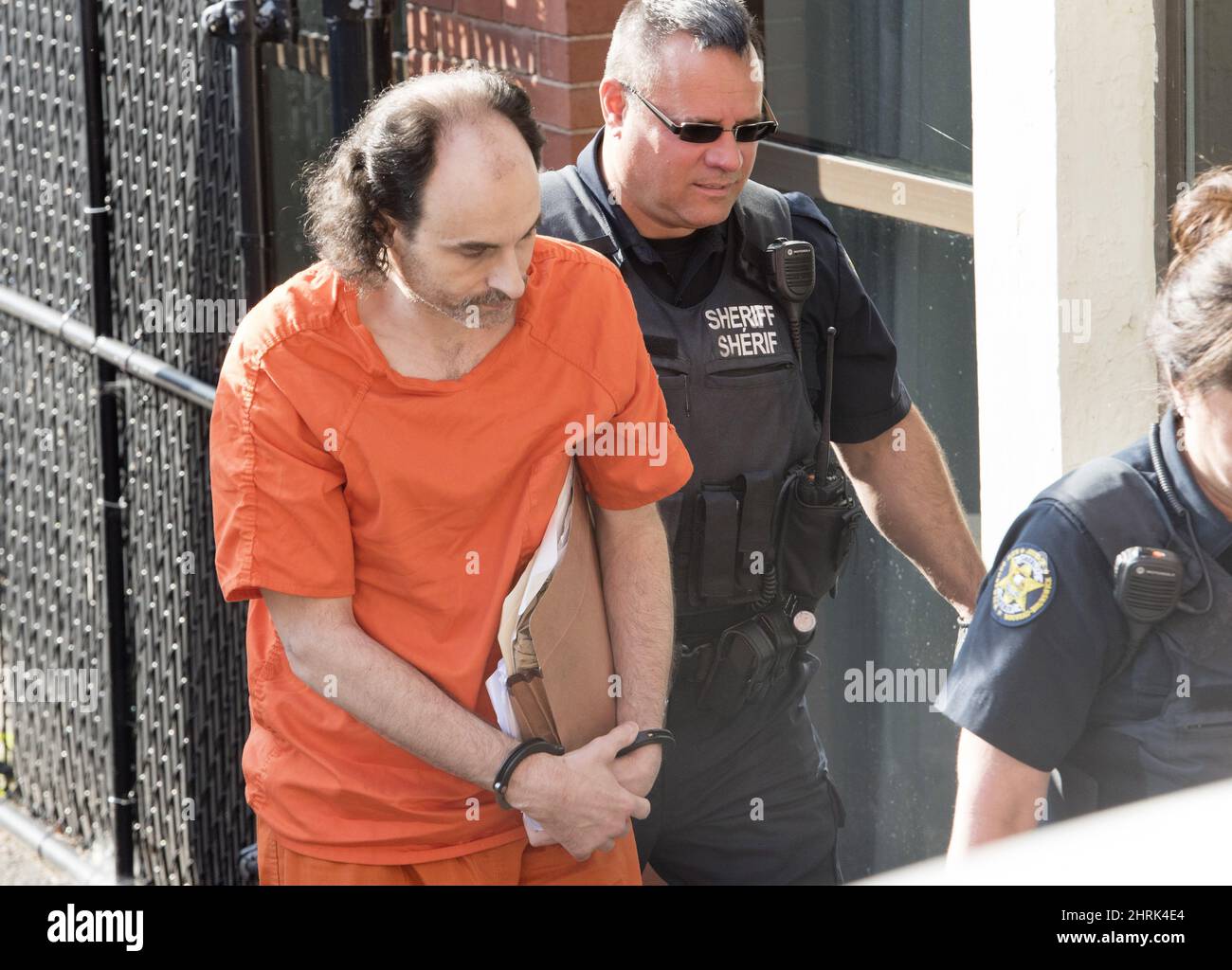 Matthew Vincent Raymond arrives at provincial court in Fredericton on ...