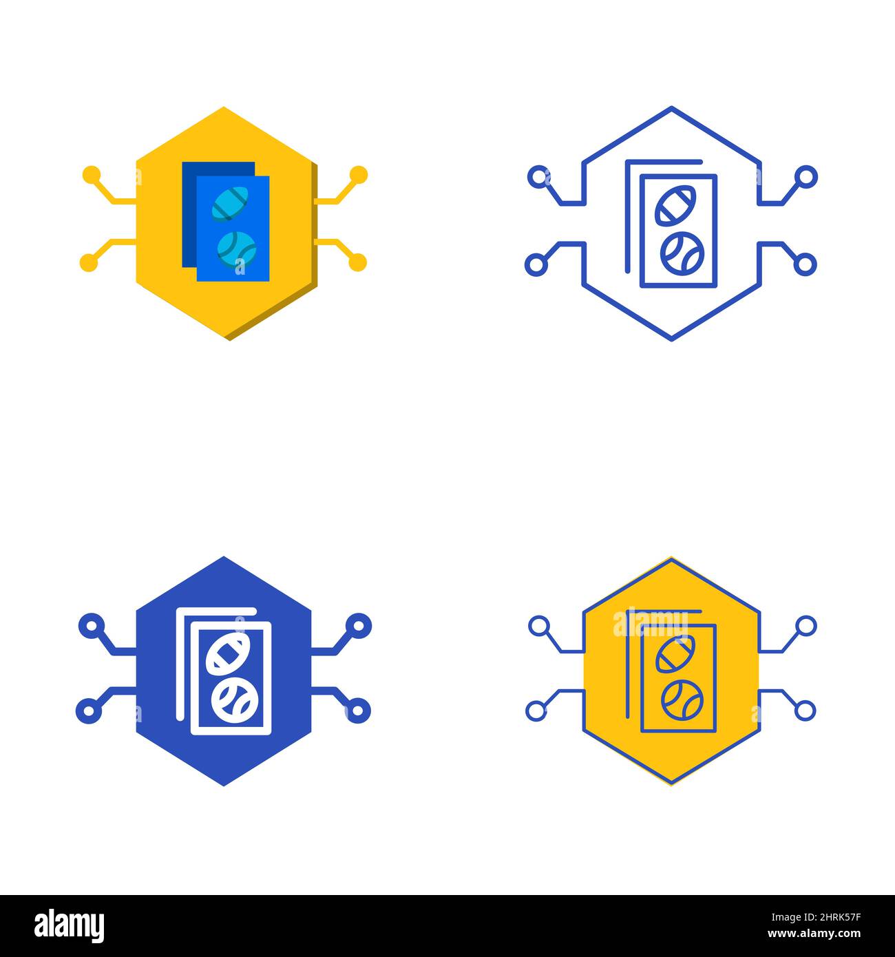 NFT card icon set in flat and line style. Non fungible token concept. Vector illustration Stock ...