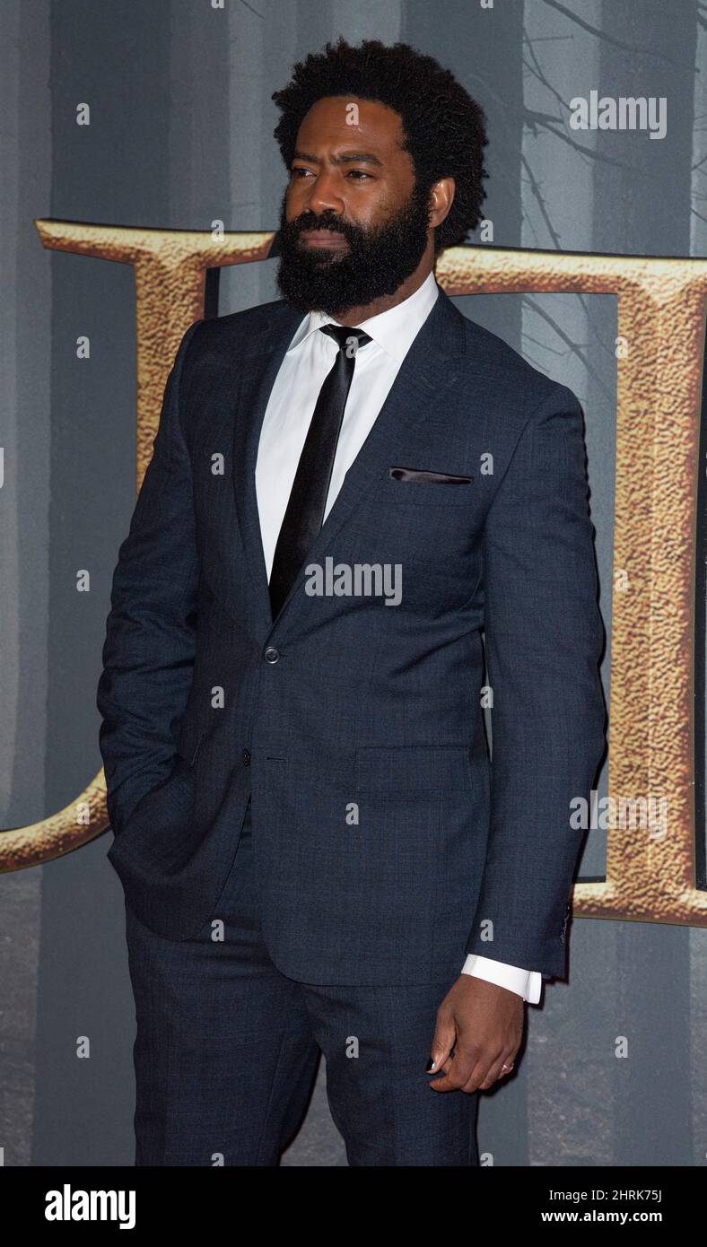 LONDON, ENGLAND - FEBRUARY 24: Nicholas Pinnock attends the UK Premiere ...