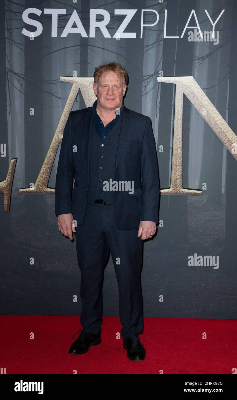 LONDON, ENGLAND - FEBRUARY 24: Mark Lewis Jones attends the UK Premiere ...