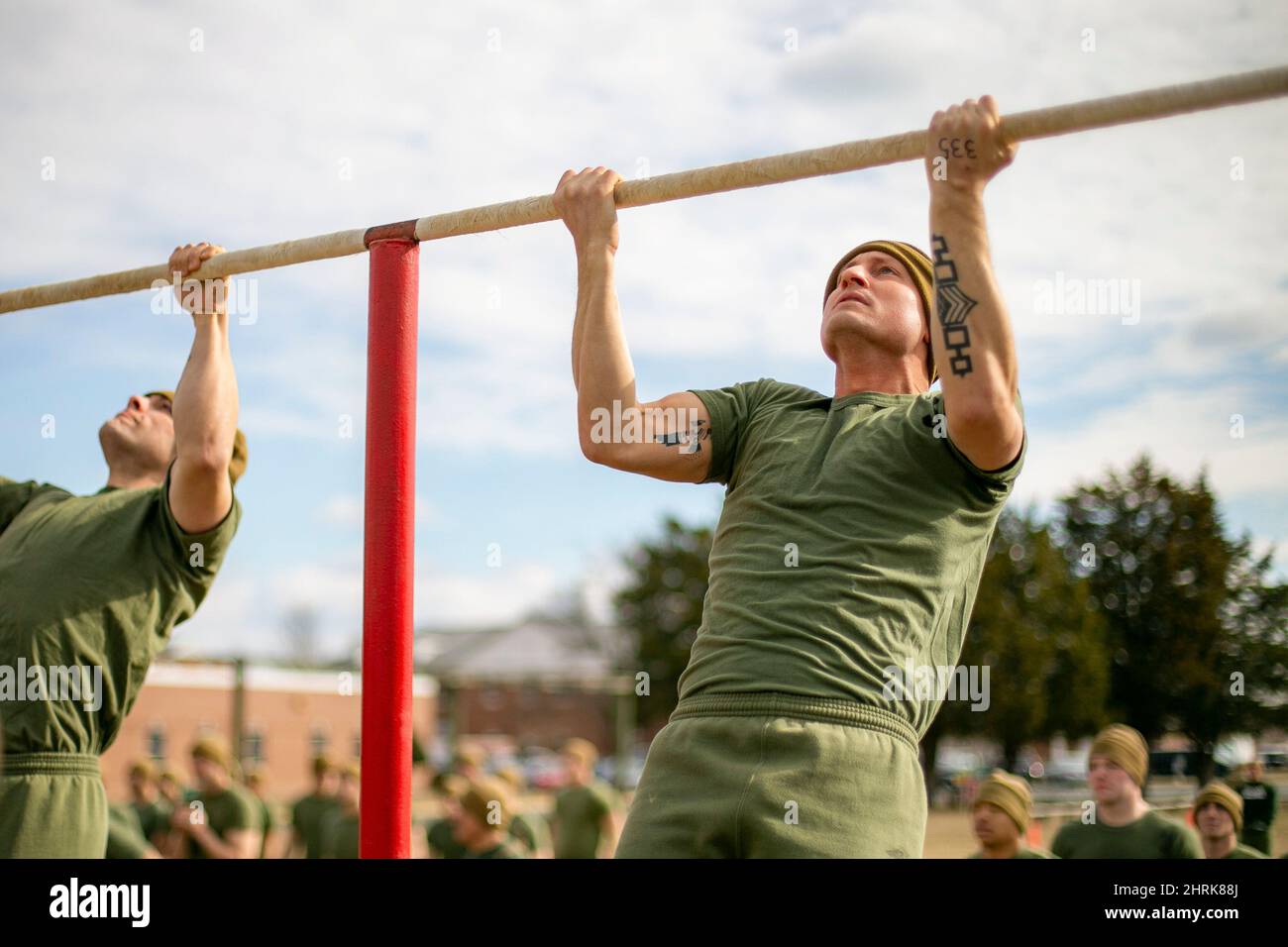 Quantico, Virginia, USA. 14th Feb, 2022. Candidates from Alpha and ...