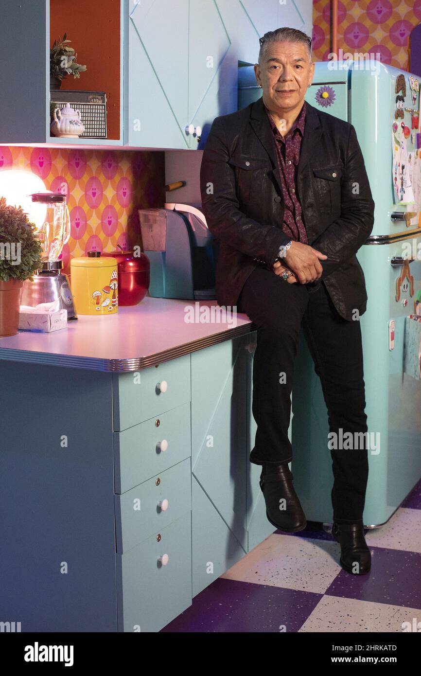 Actor Lorne Cardinal is photographed as he promotes "Molly of Denali ...