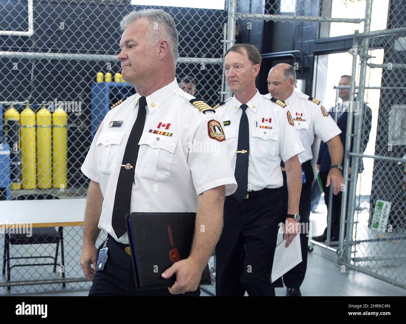 Halifax Fire and Emergency Chief Ken Stuebing, Deputy Chief Dave ...