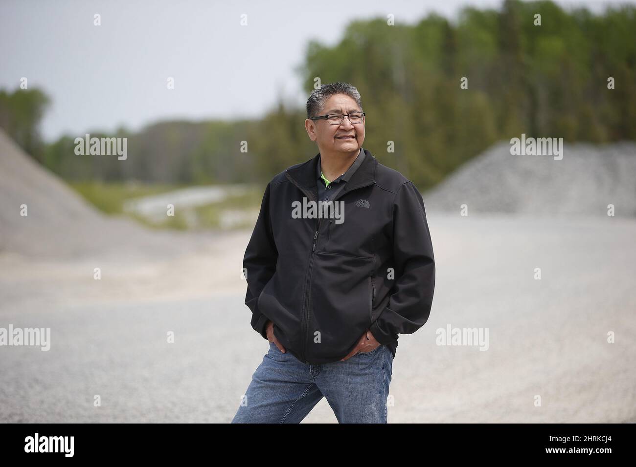 Chief Erwin Redsky of Shoal Lake 40 First Nation is photographed on ...