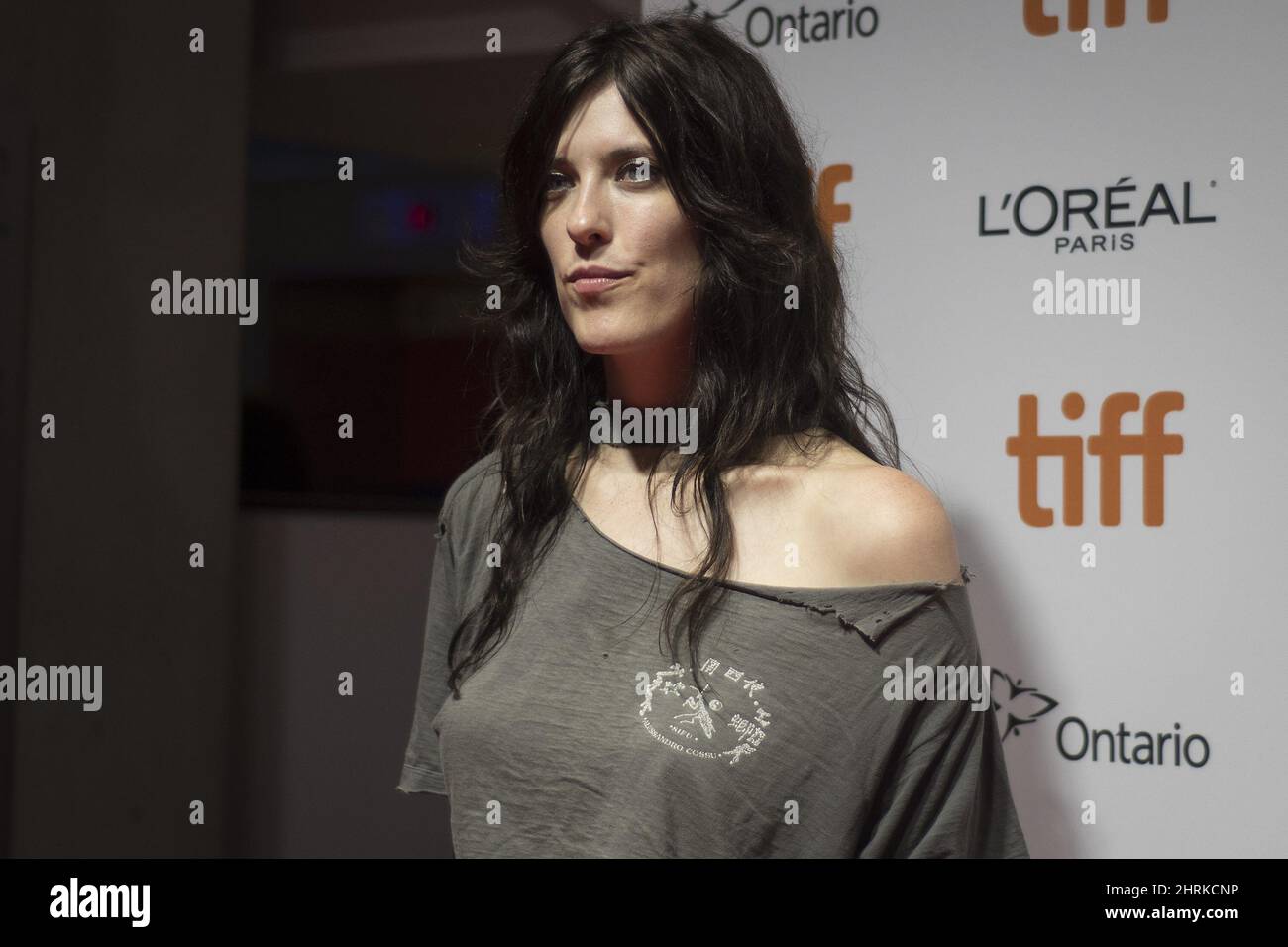 Director Rebecca Thomas poses for a photograph during the premiere of ...
