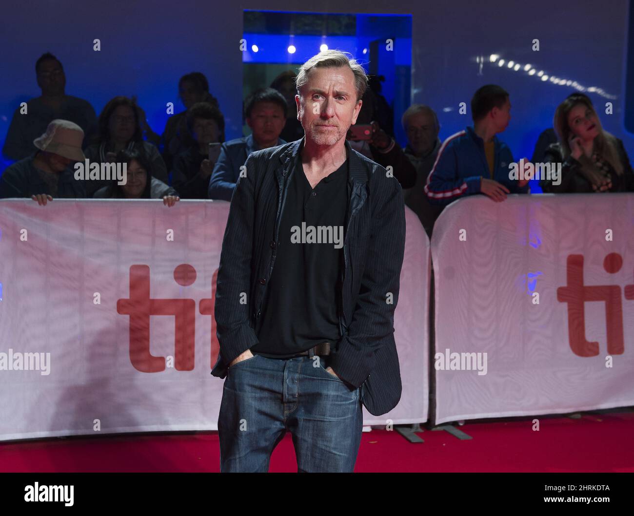 Actor Tim Roth arrives on the red carpet for the gala premiere of the ...