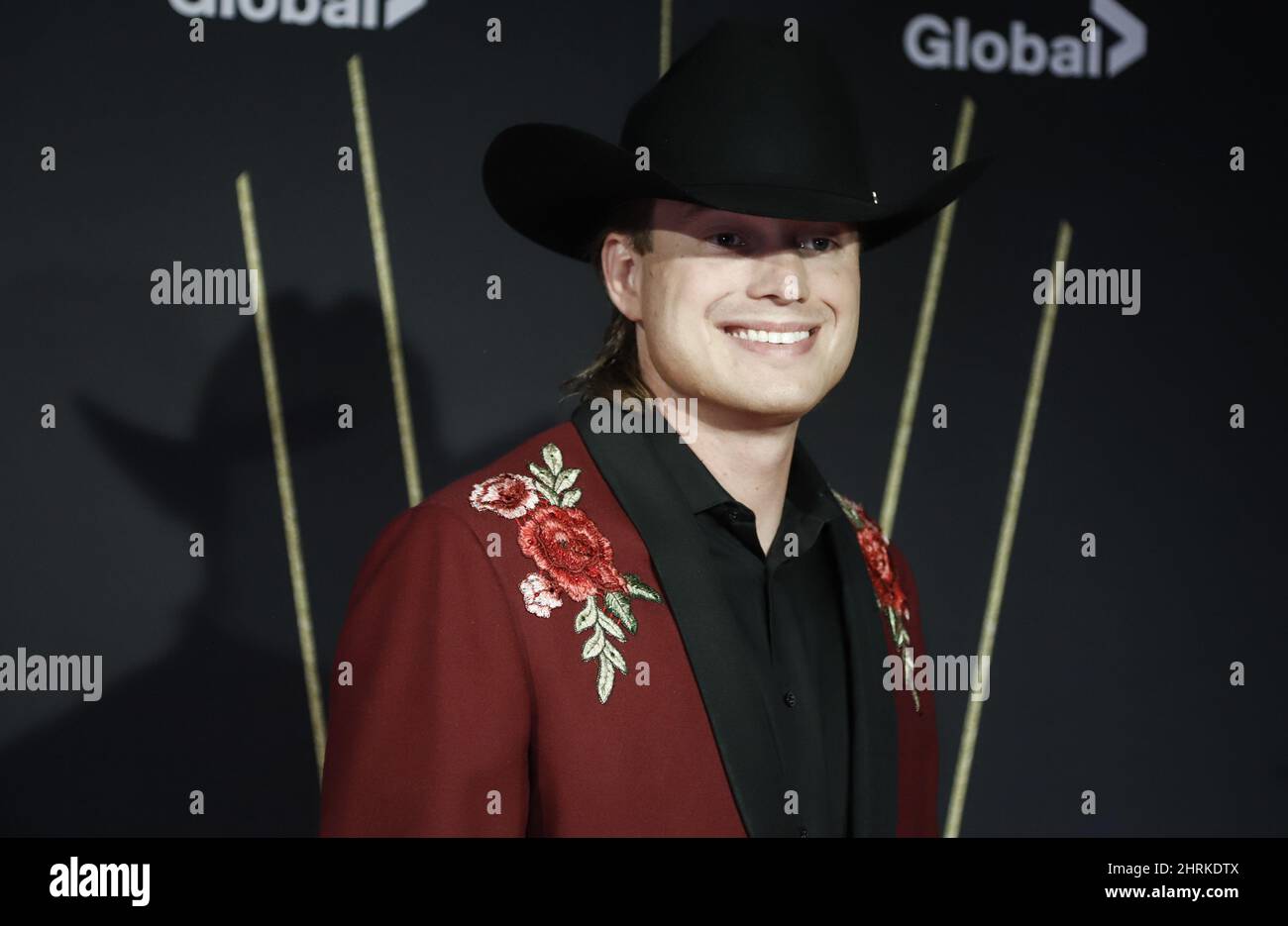 Jade Eagleson on the red carpet at the Canadian Country Music Awards in Calgary, Sunday, Sept. 8 ...