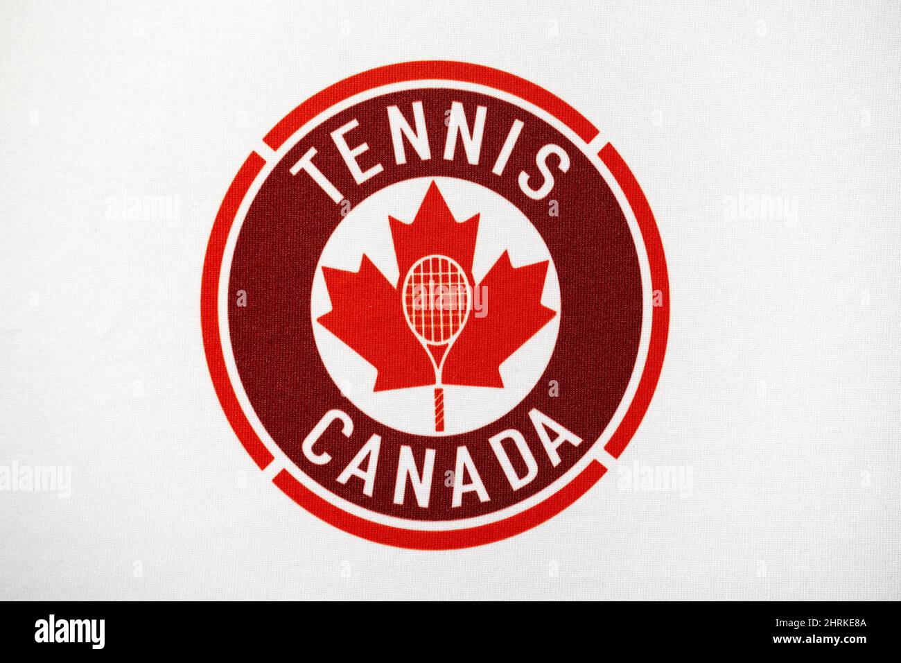 The Tennis Canada logo is pictured in Montreal on Tuesday, September 10 ...