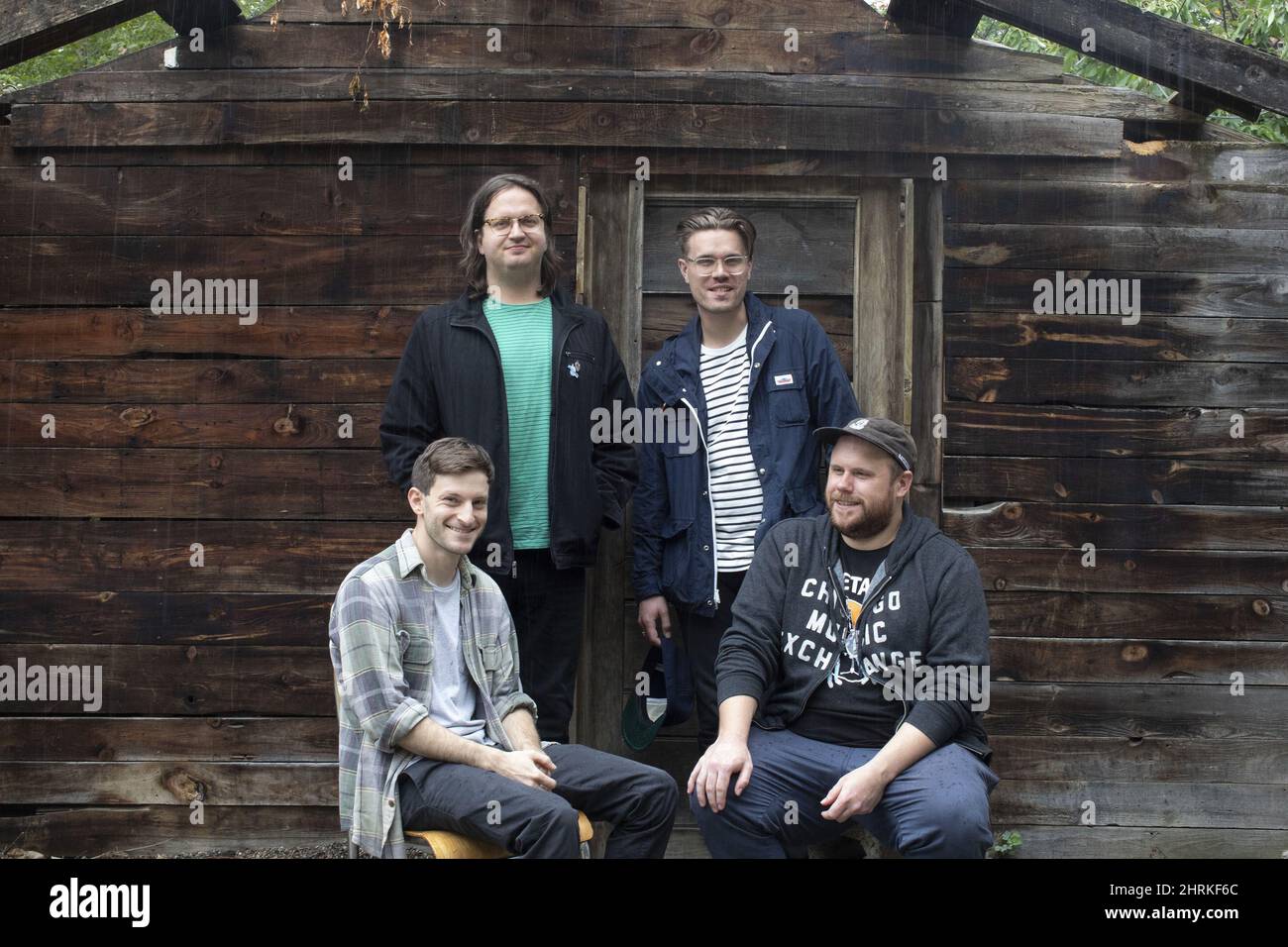 Members of the band Pup (clockwise from bottom left) Stefan Babcock ...