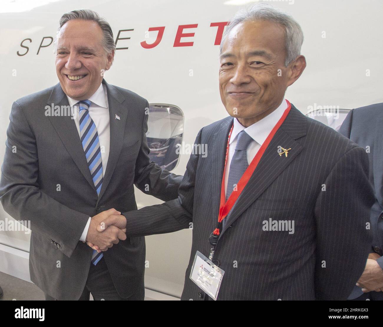 Hitoshi "Hank" Iwasa, President of Mitsubishi Aircraft Corporation ...