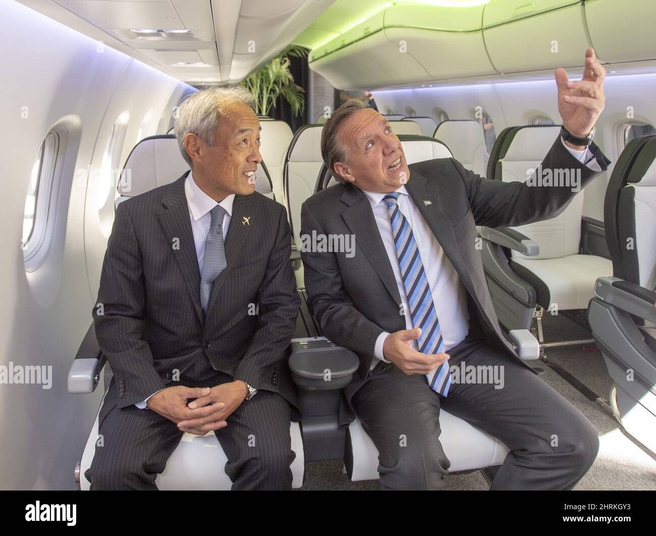 Hitoshi "Hank" Iwasa, President of Mitsubishi Aircraft Corporation ...