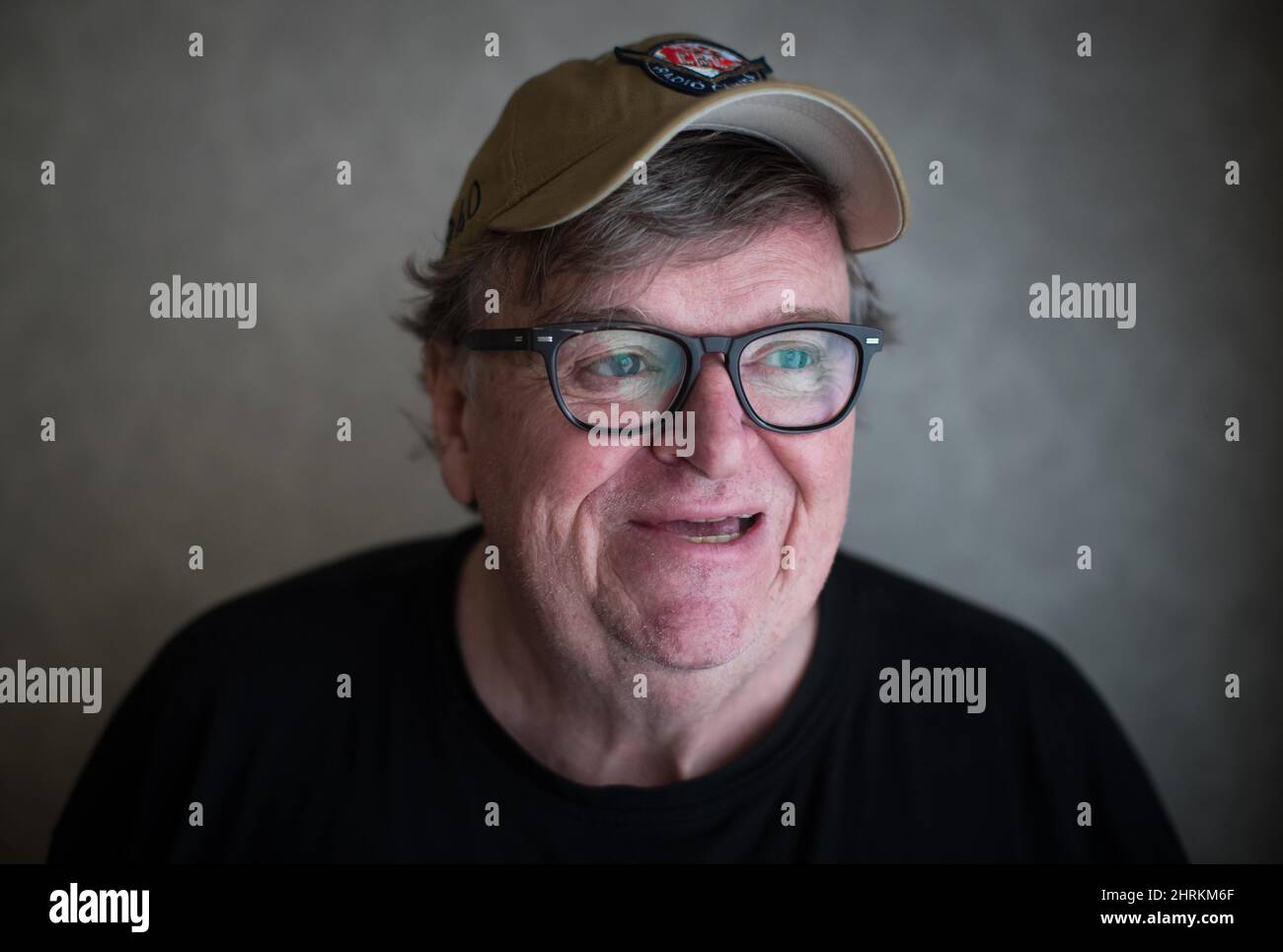 Documentary filmmaker and author Michael Moore poses for a photograph ...