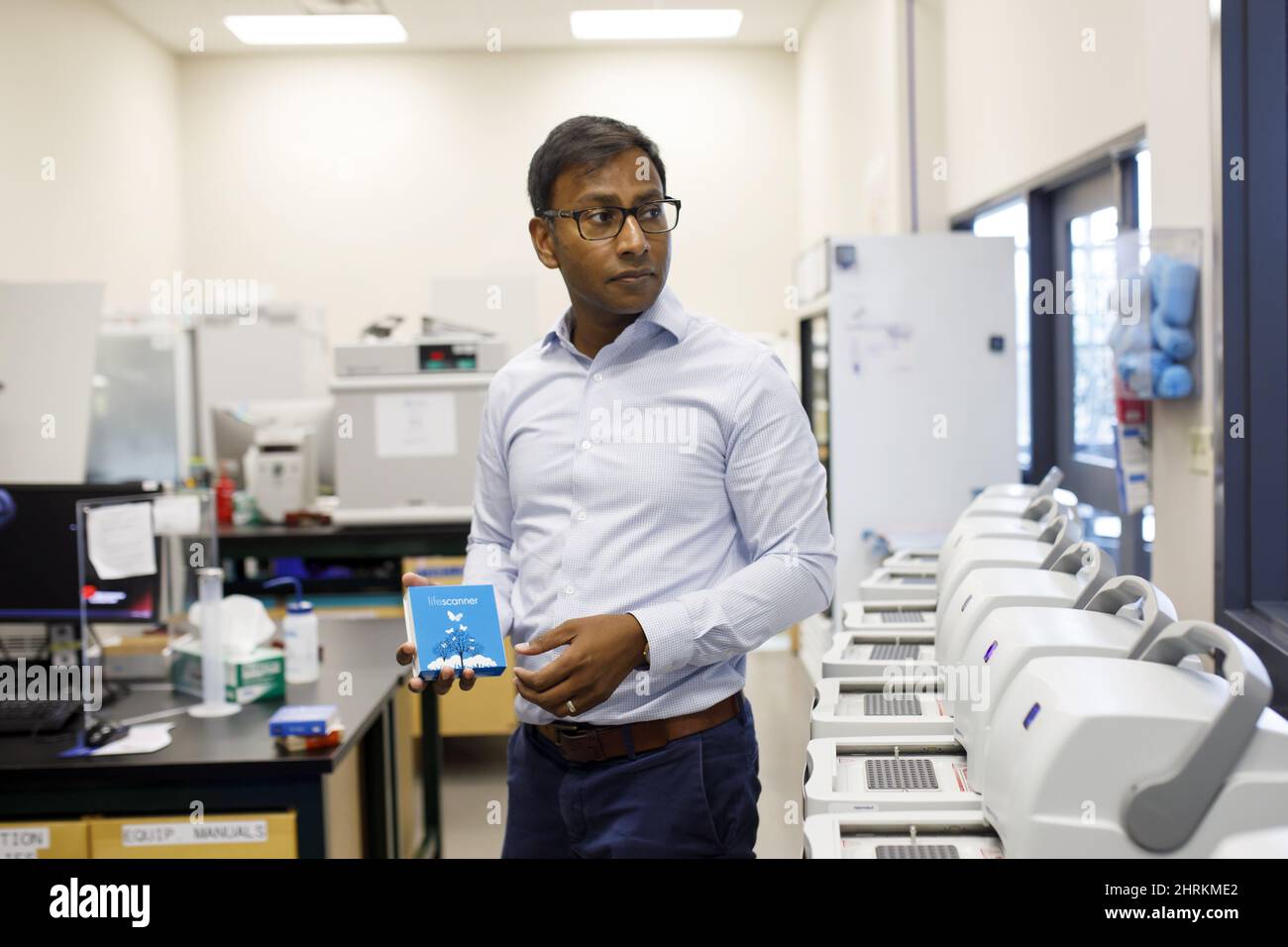 Sujeevan Ratnasingham, the associate director of informatics at the ...