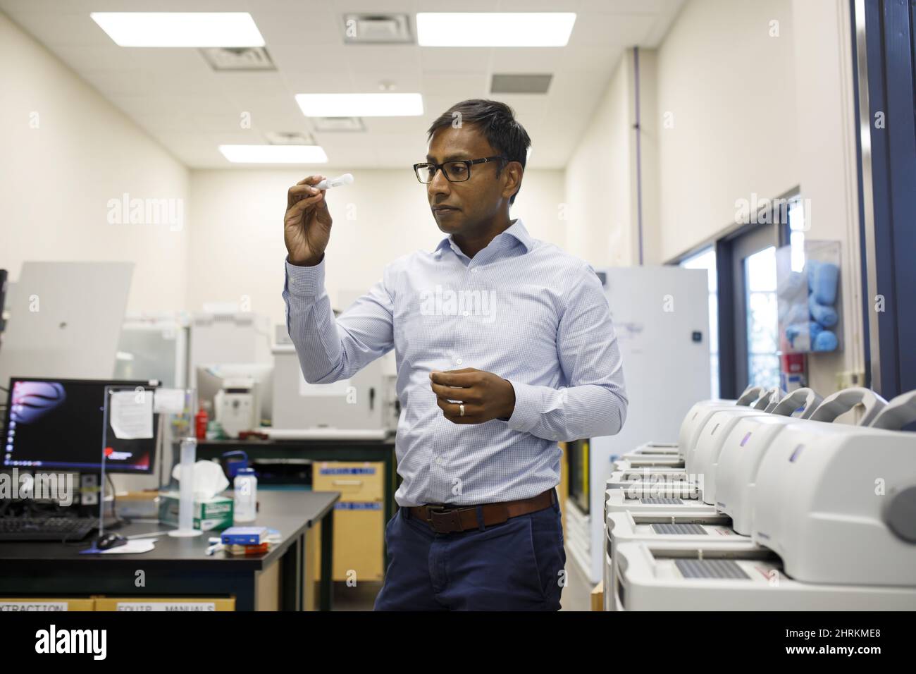 Sujeevan Ratnasingham, the associate director of informatics at the ...