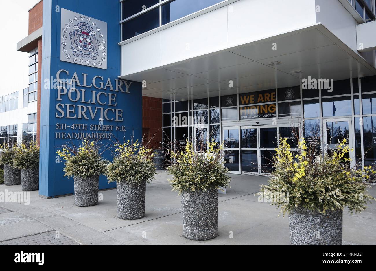 Calgary Police Service headquarters in Calgary, Alta., Monday, May 6 ...