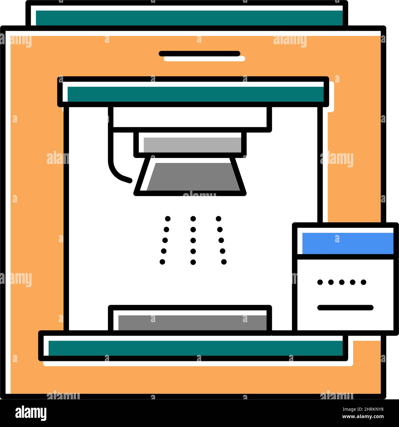 Sandblasting machine Stock Vector Images - Alamy