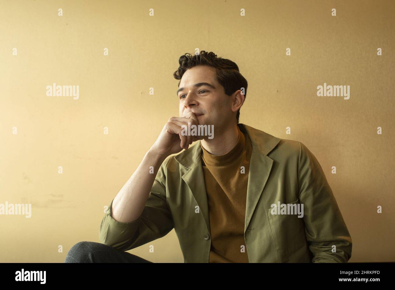 Daniel Maslany poses for a portrait in Toronto as he promotes a second ...
