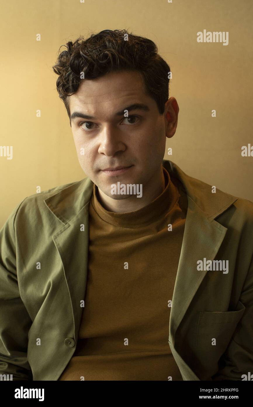 Daniel Maslany poses for a portrait in Toronto as he promotes a second ...