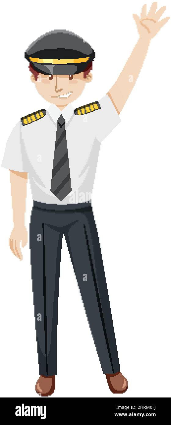 Pilot hands plane Stock Vector Images - Alamy