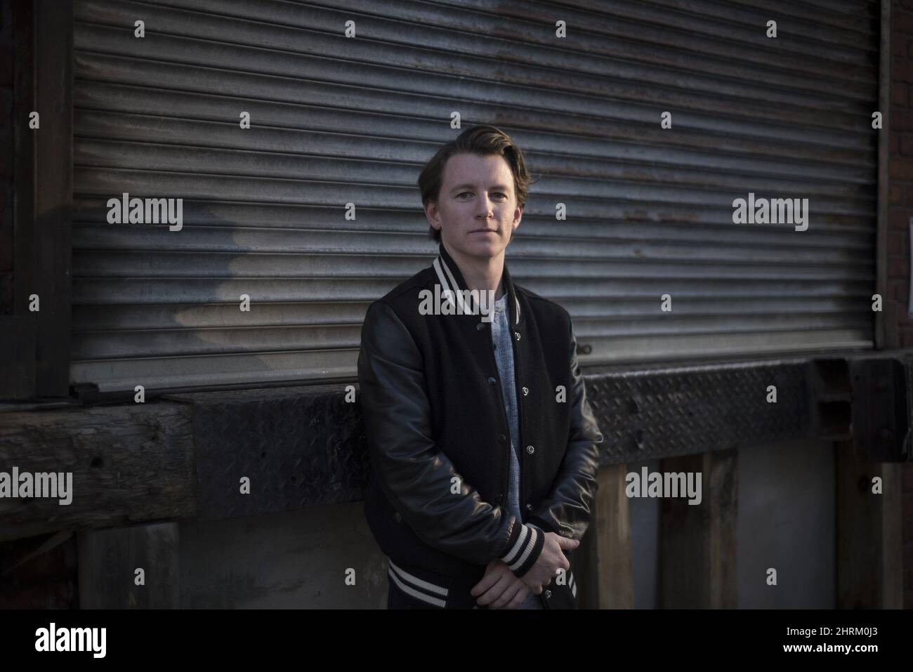 Transgender hockey player Harrison Browne poses for a photograph in ...