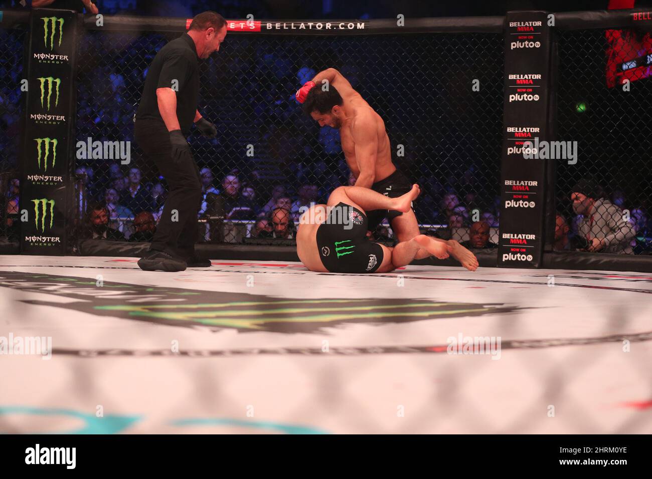 Dublin, Ireland. 25th Feb, 2022. Bellator middleweight world champion ...