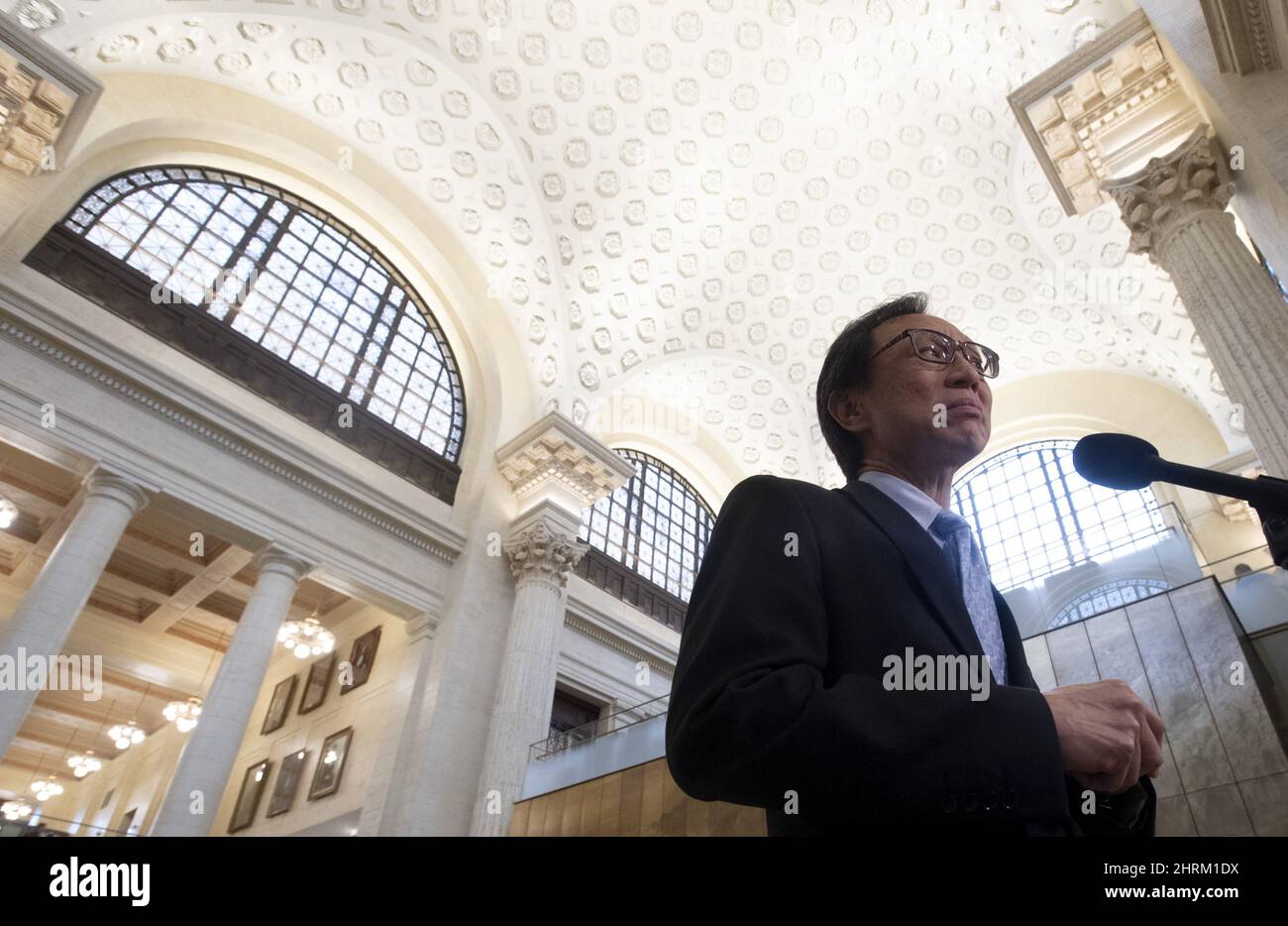 Senator Yuen Pau Woo, facilitator of the Independent Senators Group ...