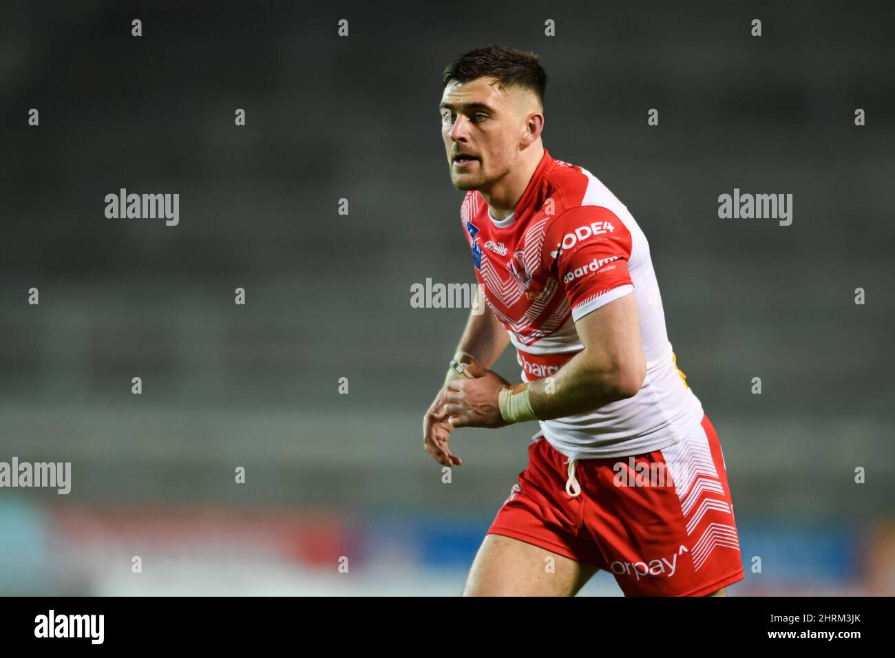 Lewis Dodd #7 of St Helens in action during the game Stock Photo - Alamy