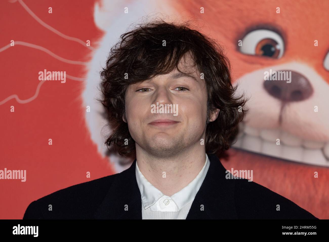 Rome, Italy - February 25, 2022, Baltimora attend the "Red" premiere at ...