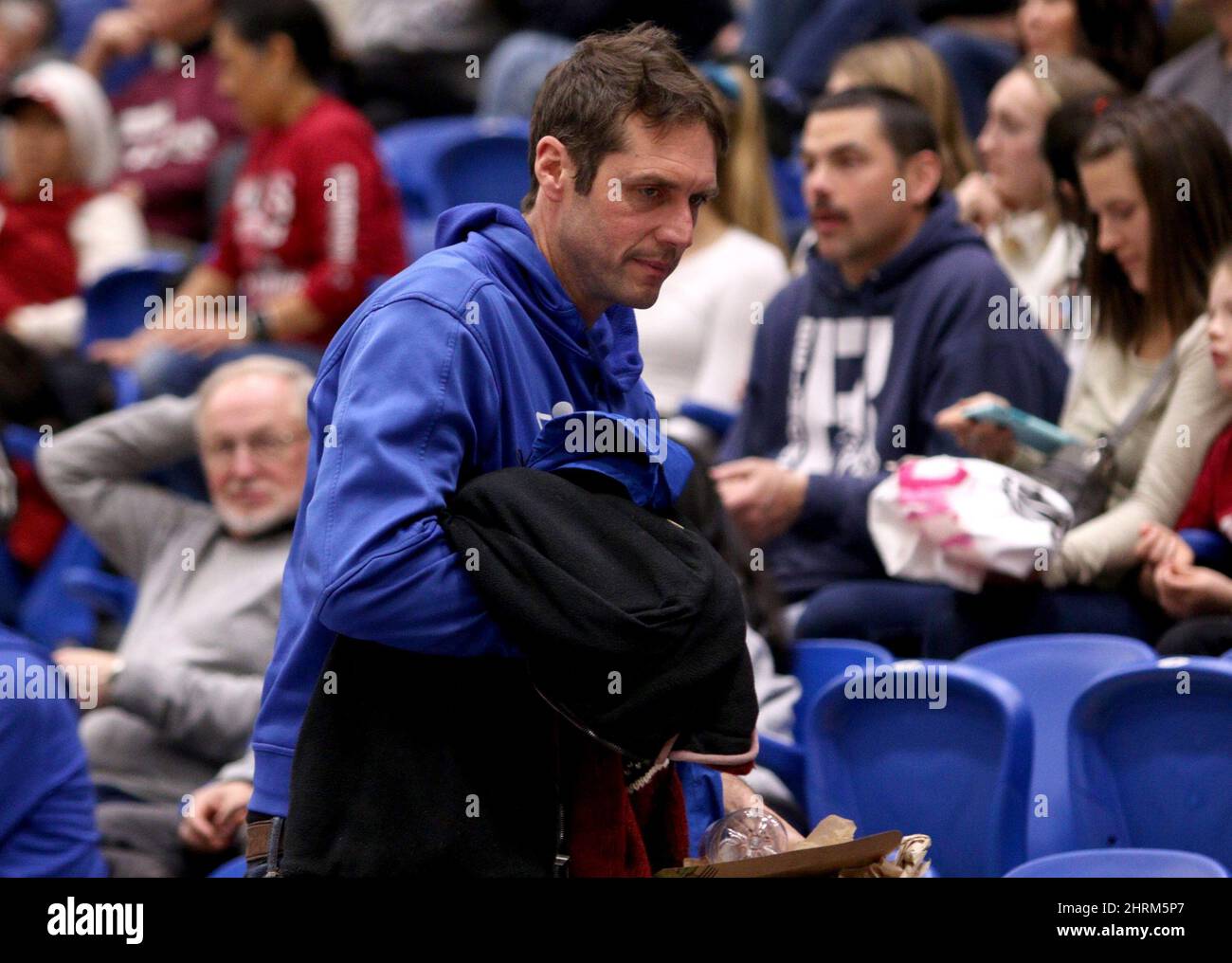 University of Victoria rowing coach Barney Williams is photographed in ...